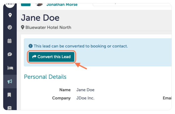 Converting Leads into Bookings – Tripleseat Support