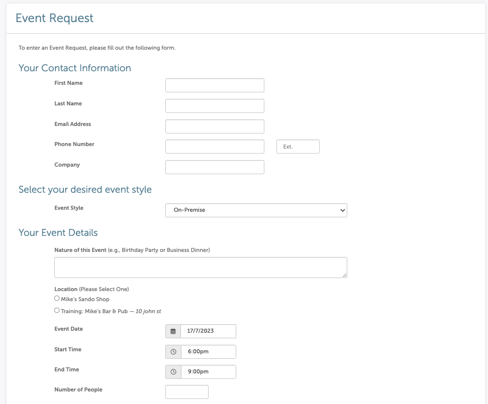 Types of Tripleseat Lead Forms – Tripleseat Support