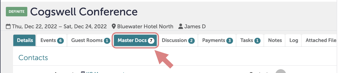 Editing a Clause within a Booking Contract – Tripleseat Support
