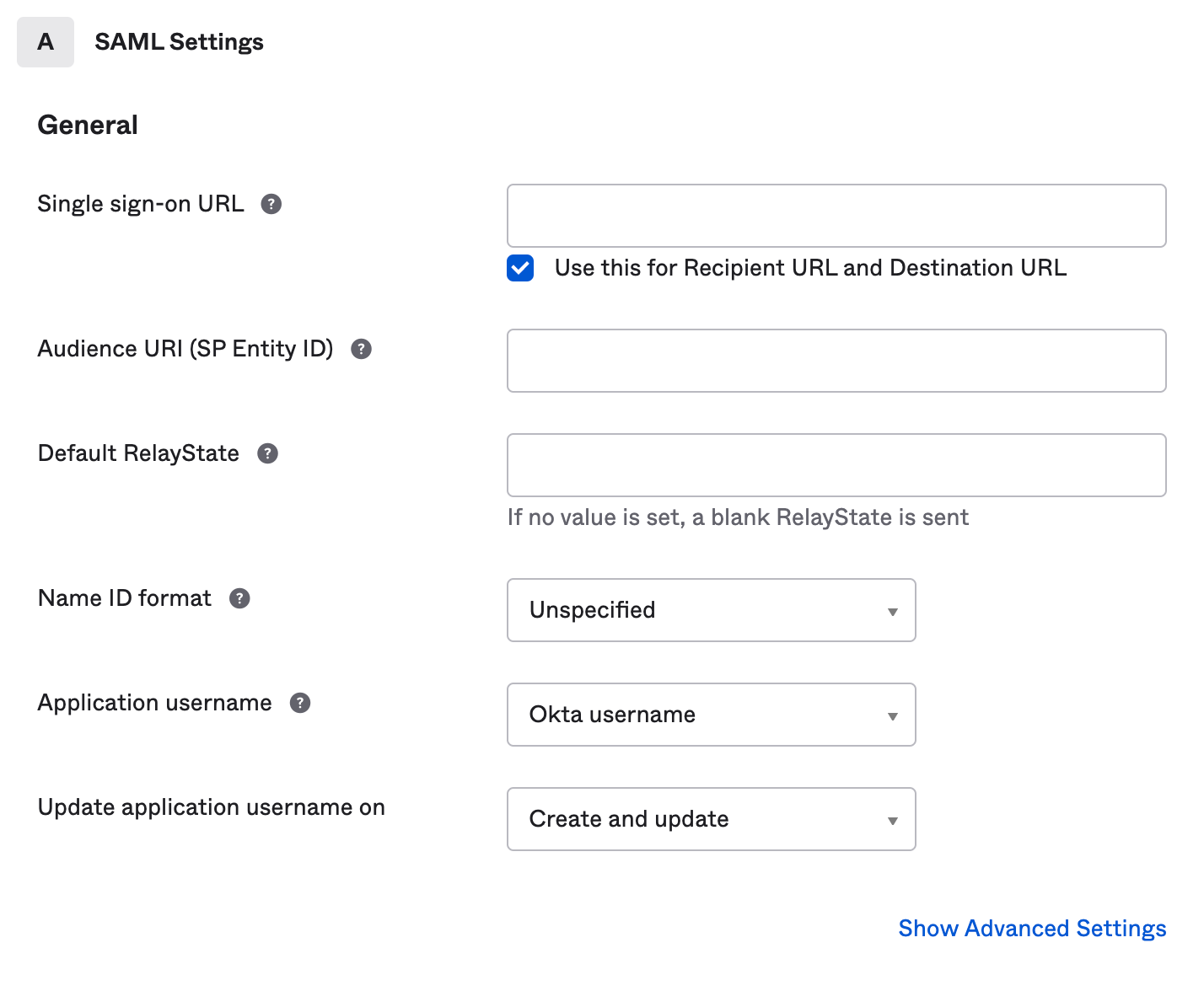 Okta | Details for SAML set-up – Tripleseat Support