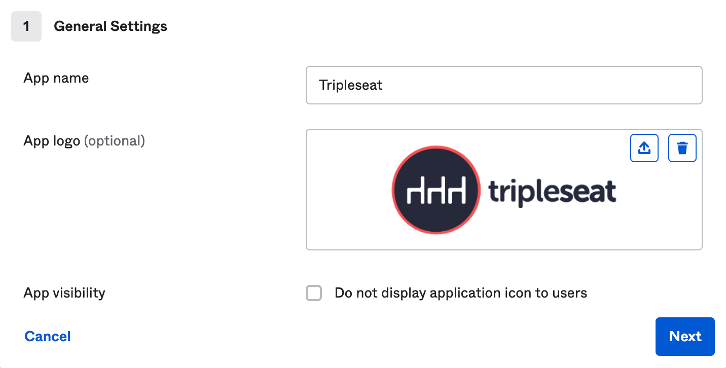 Okta | Details for SAML set-up – Tripleseat Support