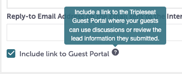 How to Configure an Auto-Response for a Lead Form – Tripleseat Support