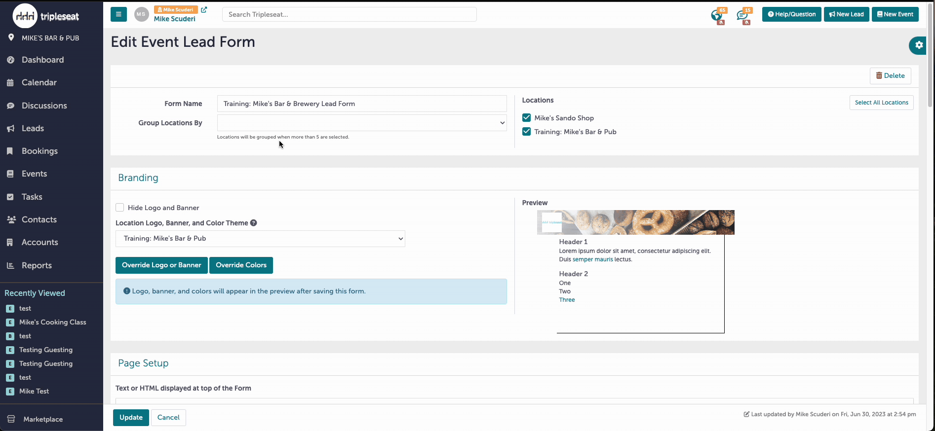 How to Configure an Auto-Response for a Lead Form – Tripleseat Support