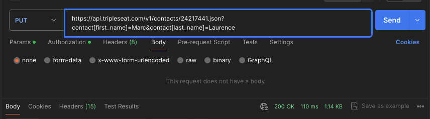 API | Contacts Endpoint – Tripleseat Support API | Contacts Endpoint – Tripleseat Support