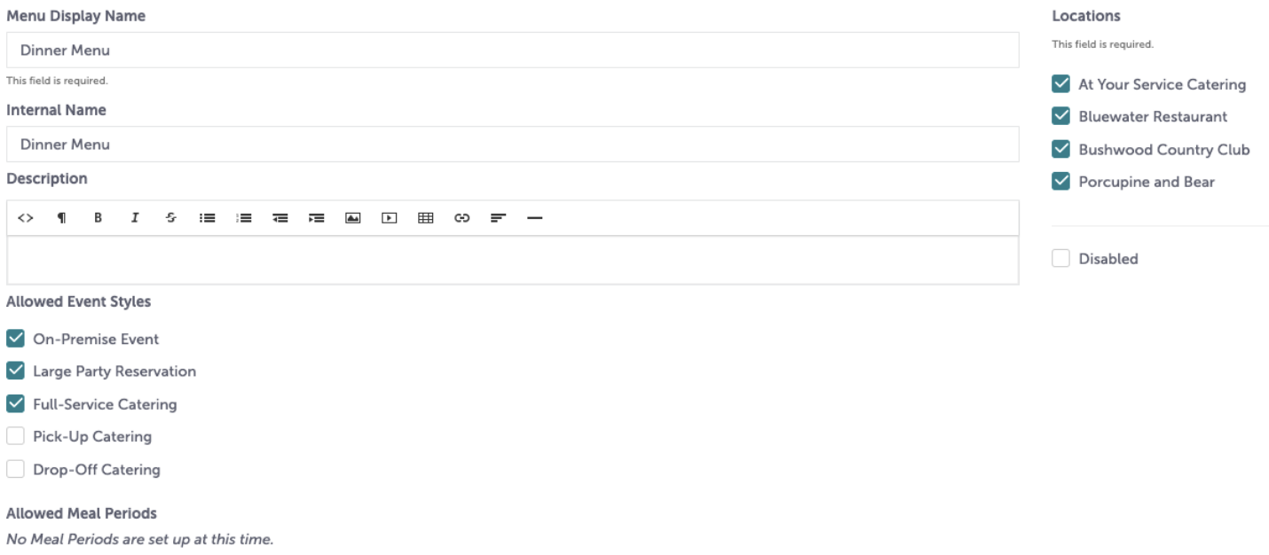 TripleseatDirect Settings for Large Party Reservations – Tripleseat Support