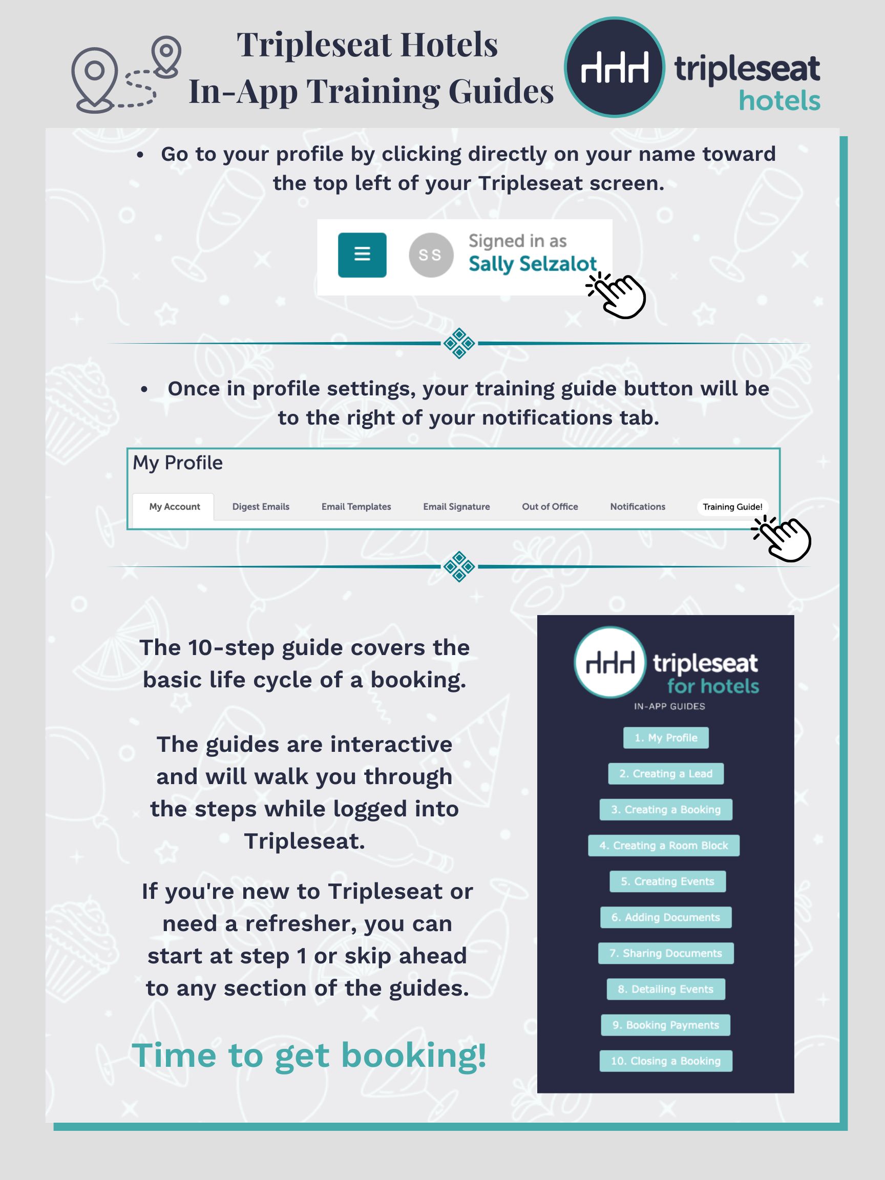 Tripleseat Hotels In-App Training Guides – Tripleseat Support
