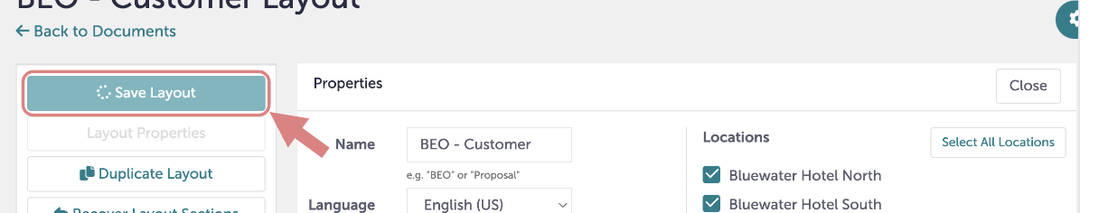Adjusting Font Size of Booking Documents – Tripleseat Support