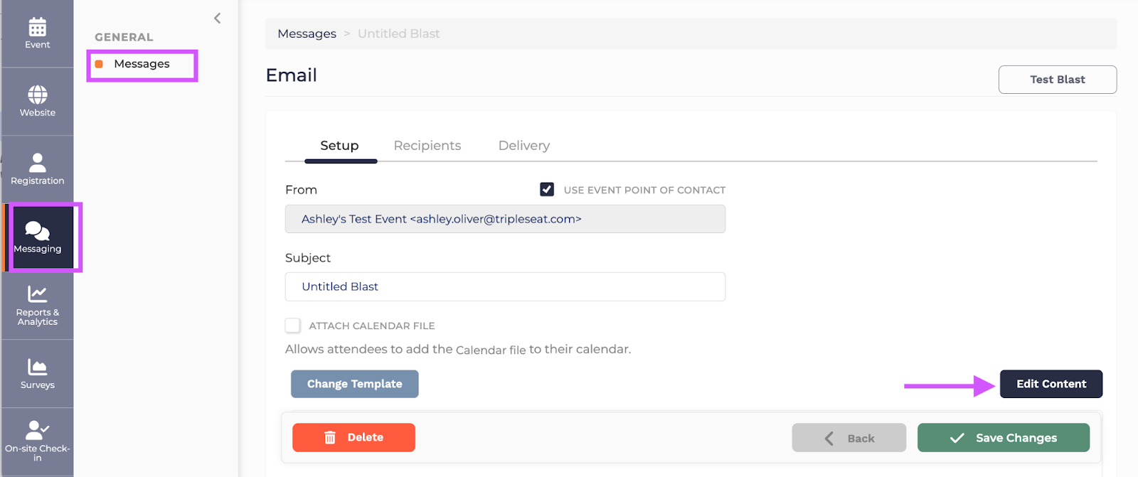 How Do I Resend an Email Blast? – Tripleseat Support