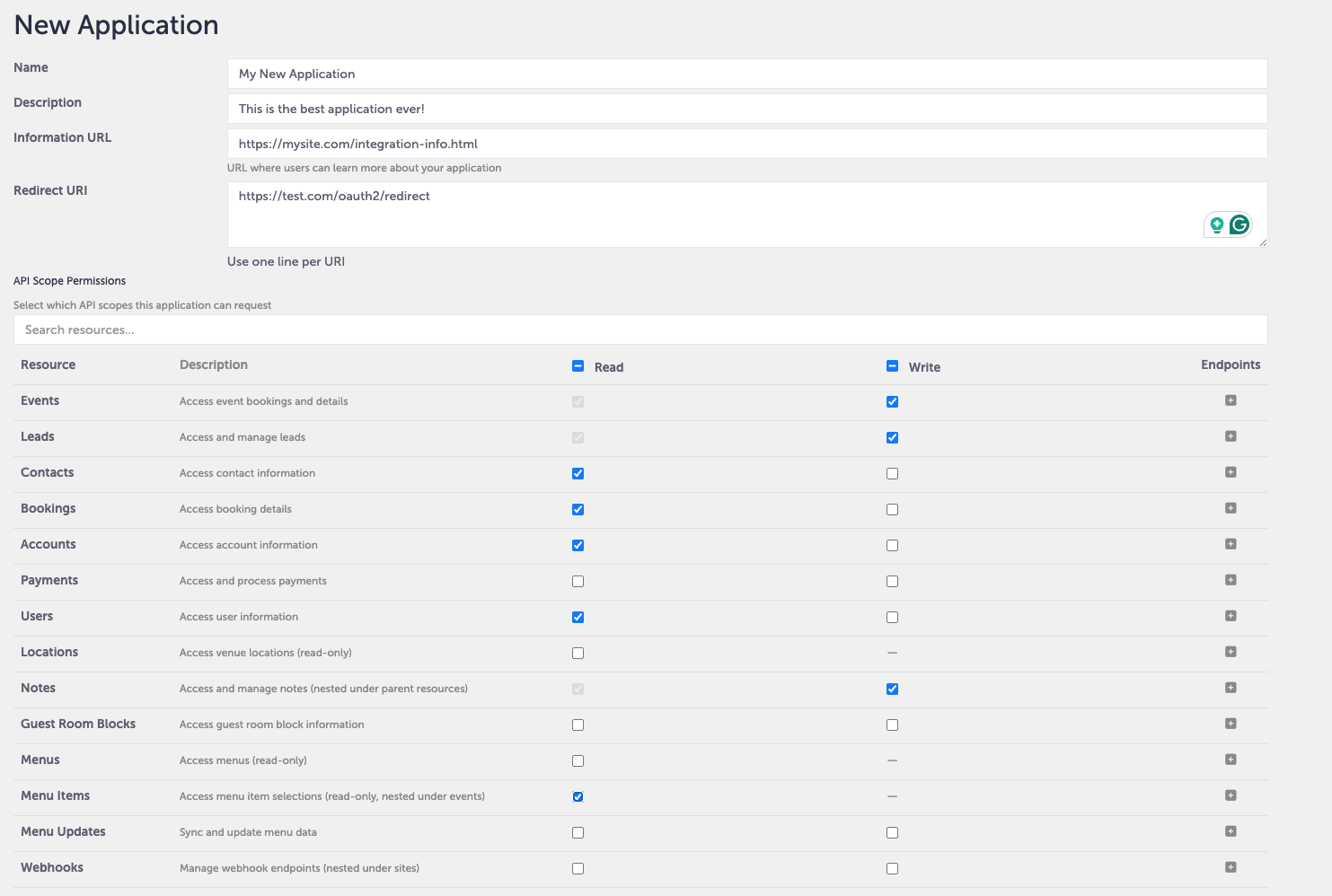API | Authentication – Tripleseat Support