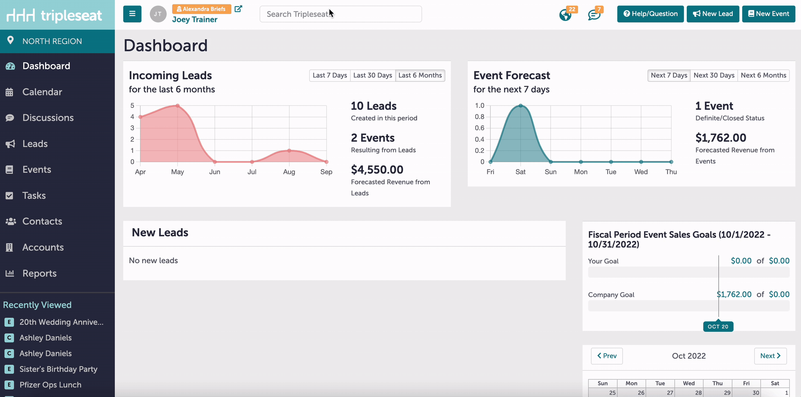 How to recover a deleted event, lead, booking, contact, or account – Tripleseat Support